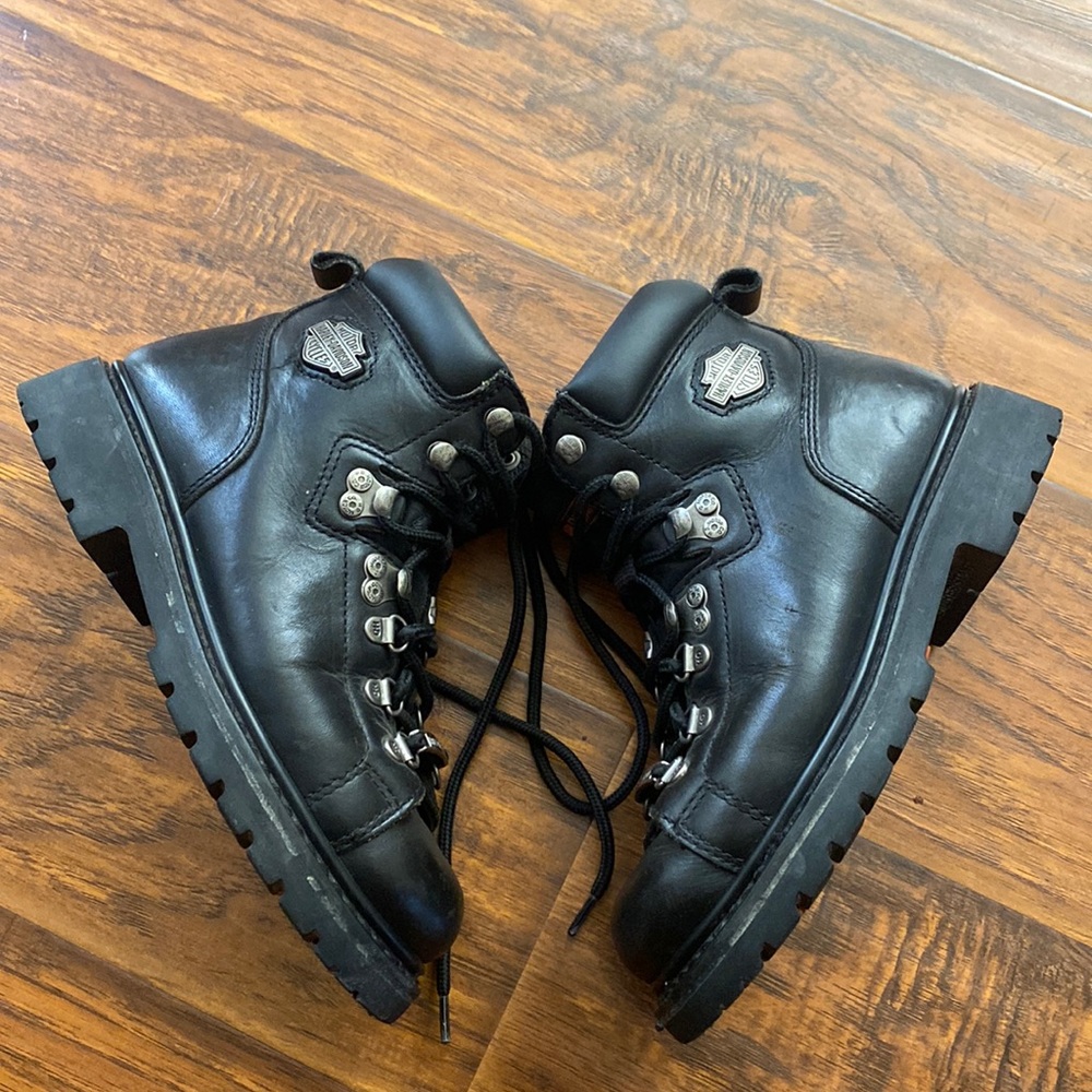 Harley Davidson Dipstick Motorcycle Riding Boots - Gem